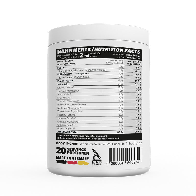 EAA Pulver kaufen - Alle essentiellen EAAs und SEAAs